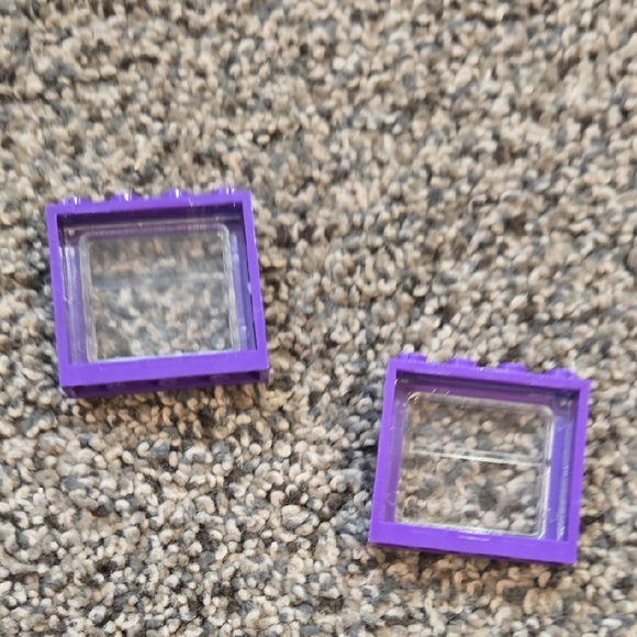 Lego | Toys | Lego Purple Window Blocks | Poshmark